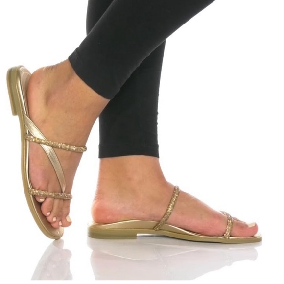 Vionic | Shoes | Vionic Prism Gold Sandals Size 7 | Poshmark